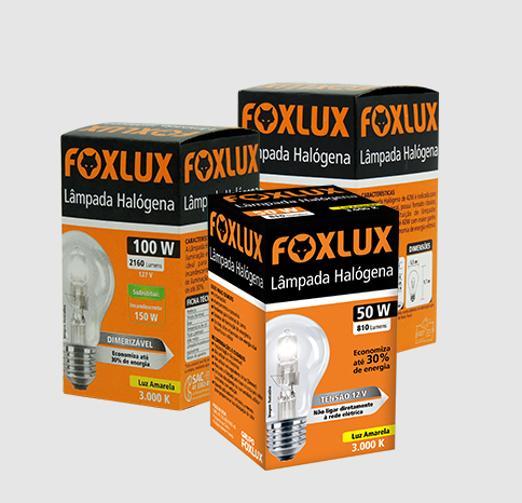 Lâmpada Halógena 70w 127v Foxlux - Carrefour
