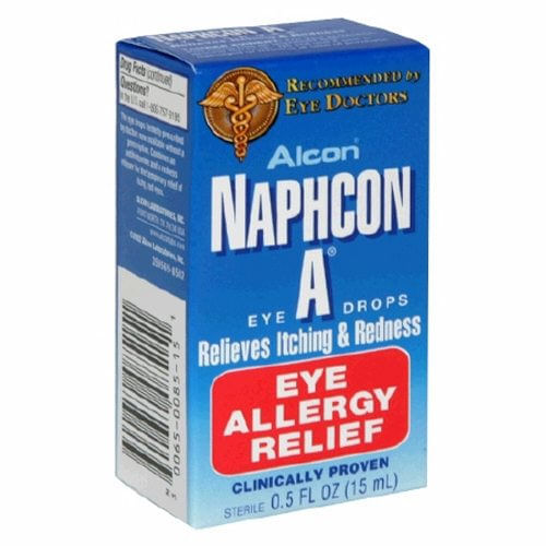 Naphcon De Alívio Ocular Alérgico A 0,5 Oz. Colírios 1 Cada Um Por ...