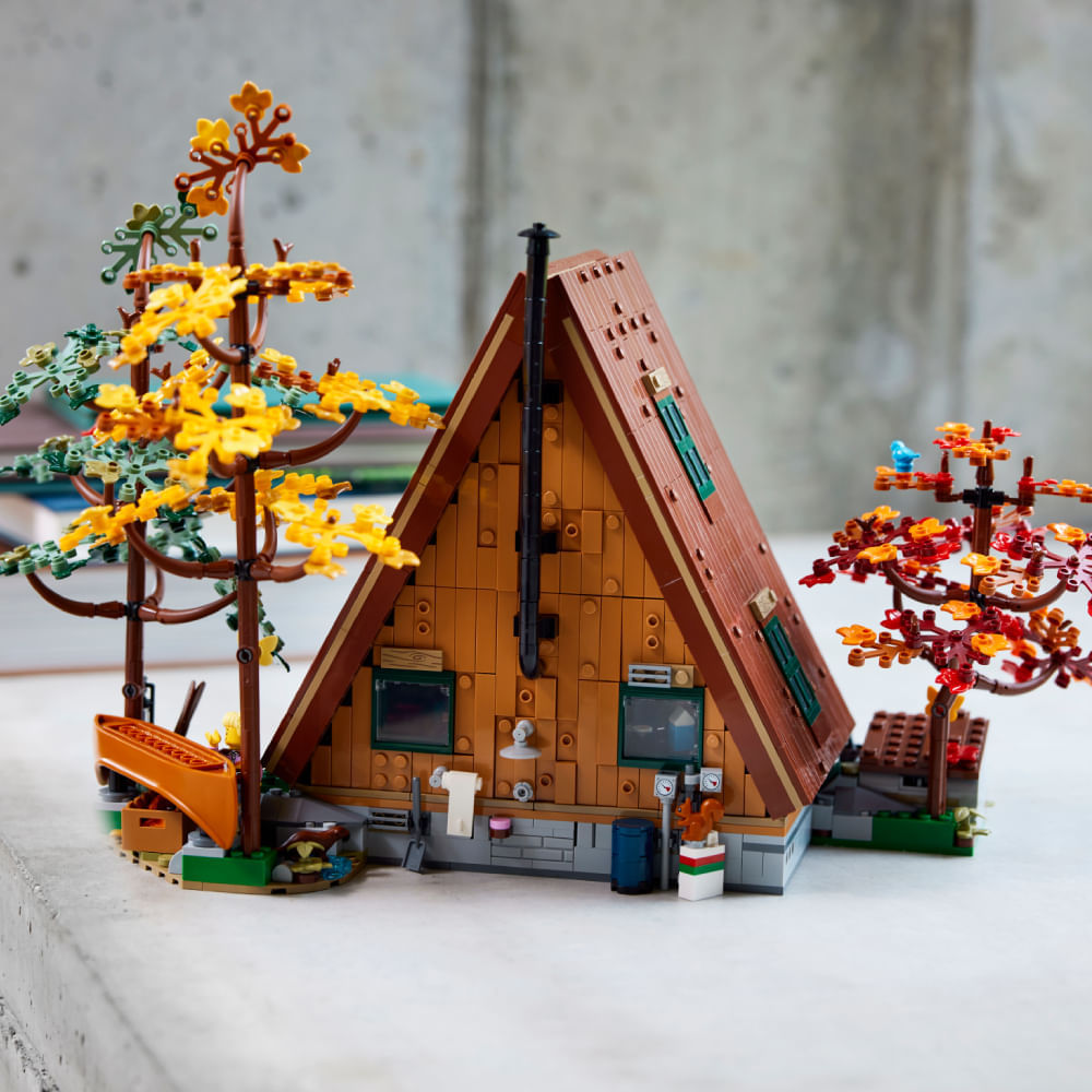 Lego Lego Ideas - Chalé De Estrutura Triangular - Carrefour