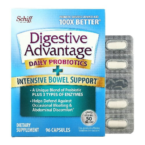 Digestive Advantage Intensive Bowel Support 32 Cápsulas Da Digestive ...