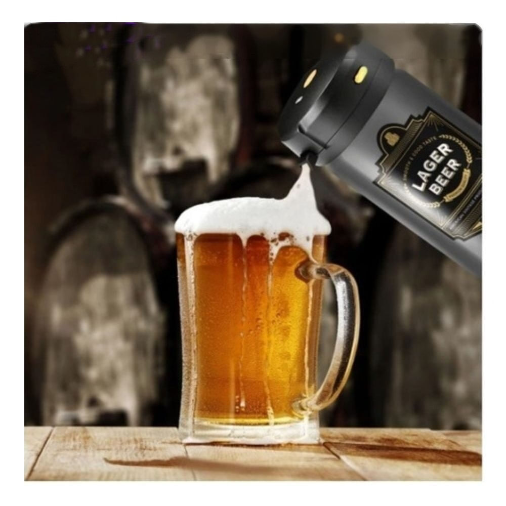 Chopeira De Lata Preta Transforma Cerveja Em Chopp P/ Latas - Carrefour
