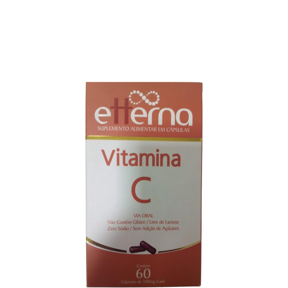 Etterna Vitamina C Com 60 Cápsulas - Carrefour