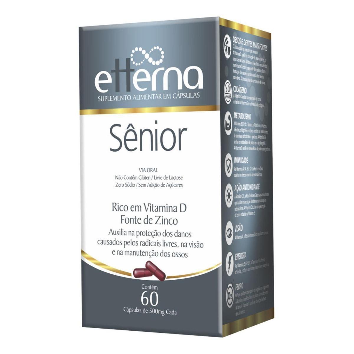 Suplemento Etterna Senior 60 Caps - Carrefour
