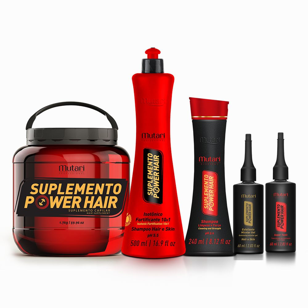 Kit Suplemento Power Hair PROF - Carrefour
