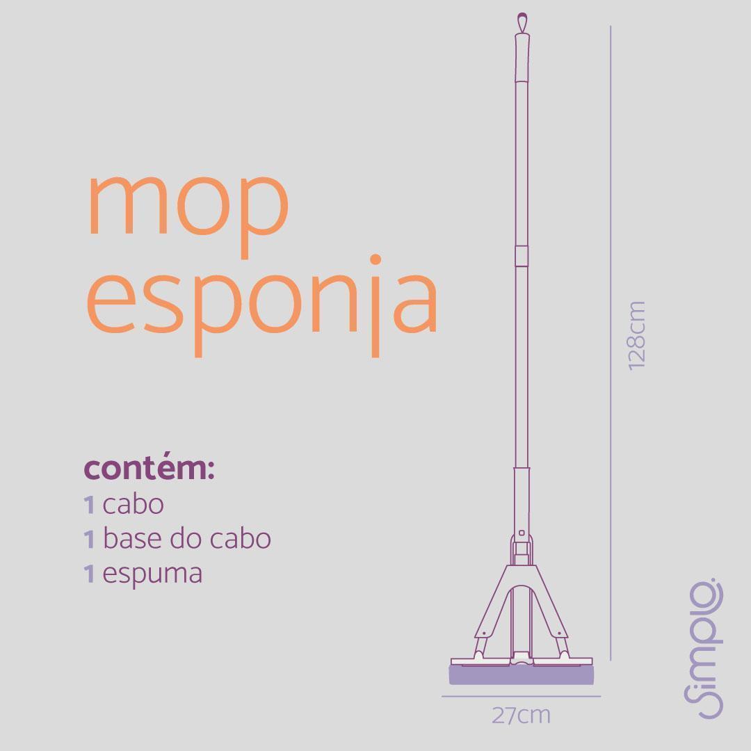 Mop Esponja De Pva - Simplo - Carrefour
