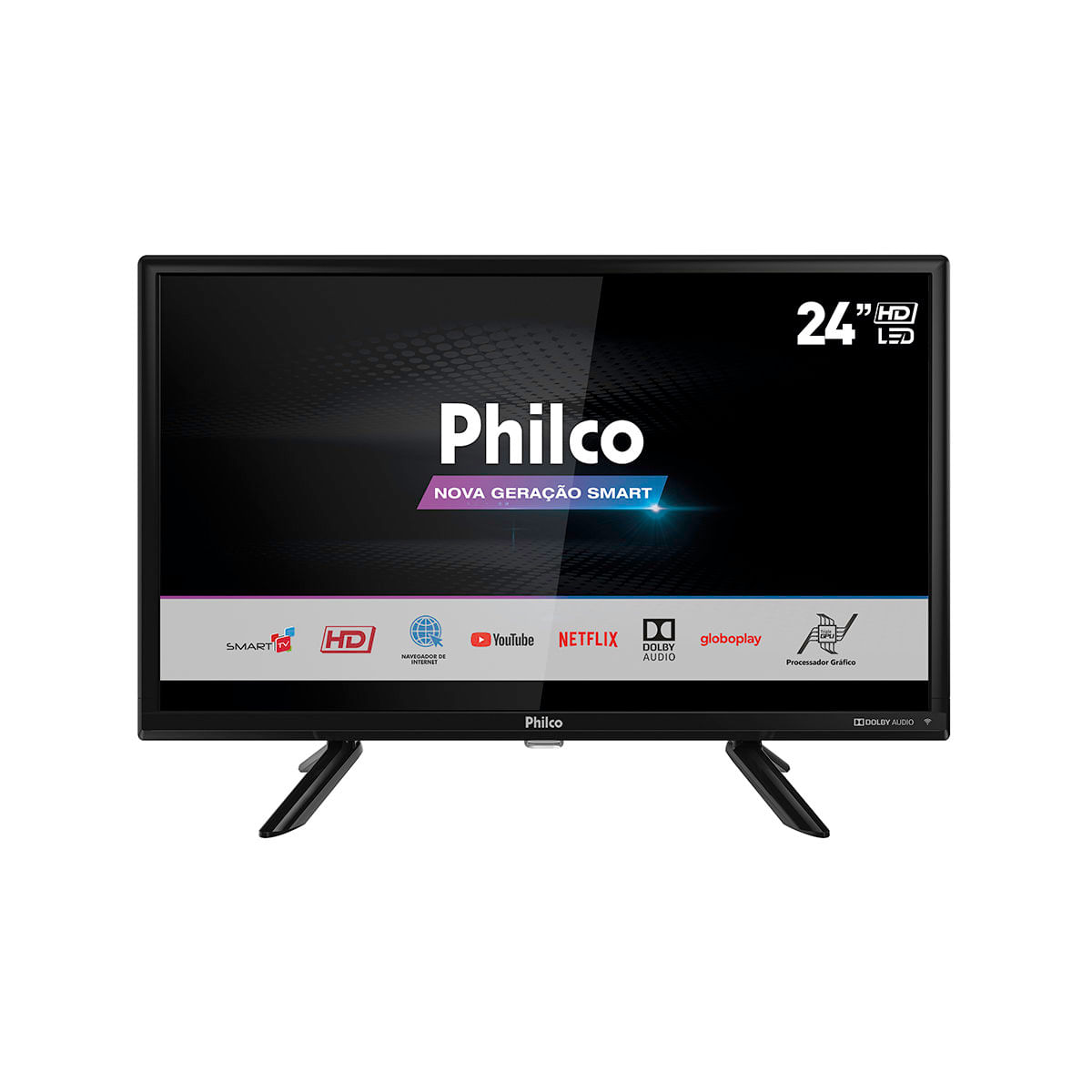 Smart TV LED HD 24" Philco PTV24G50SN USB Processador Quad Core ...