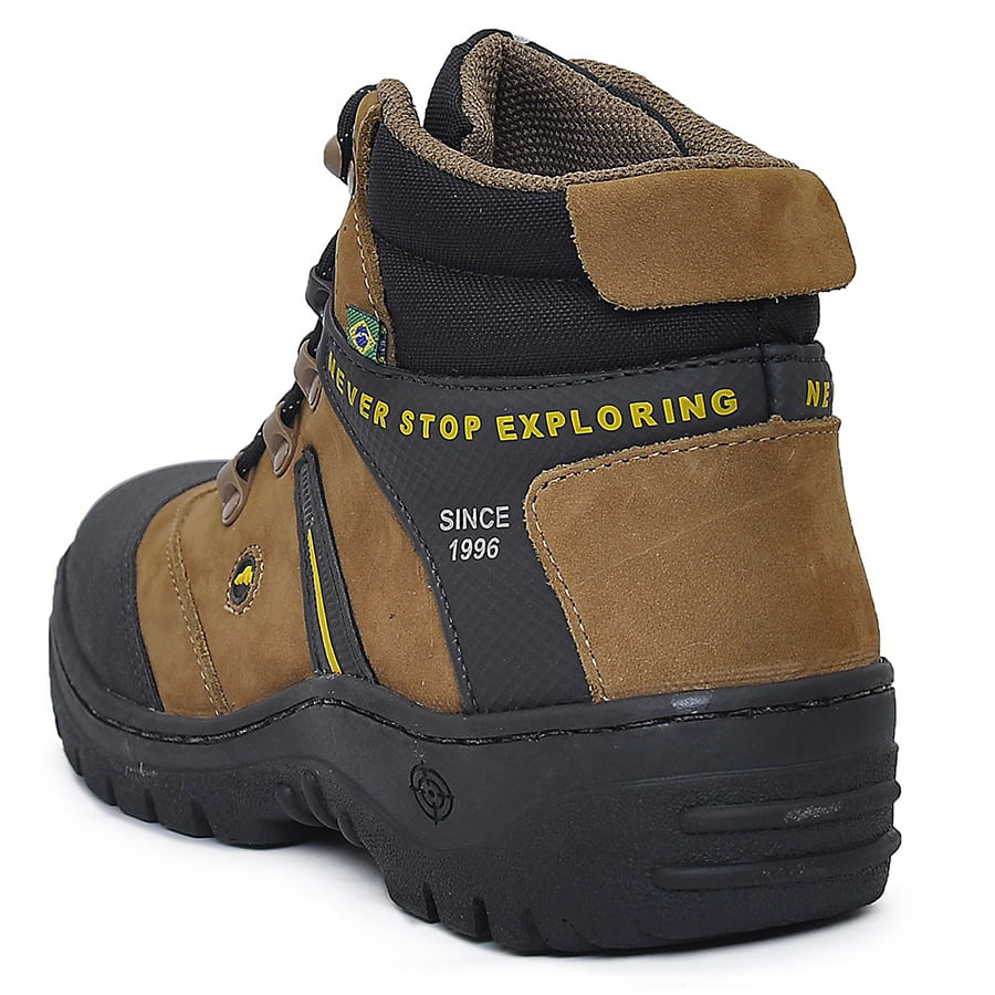 Bota Adventure Rambo - Nobuck Coyote Tam.42 - mboots - Carrefour