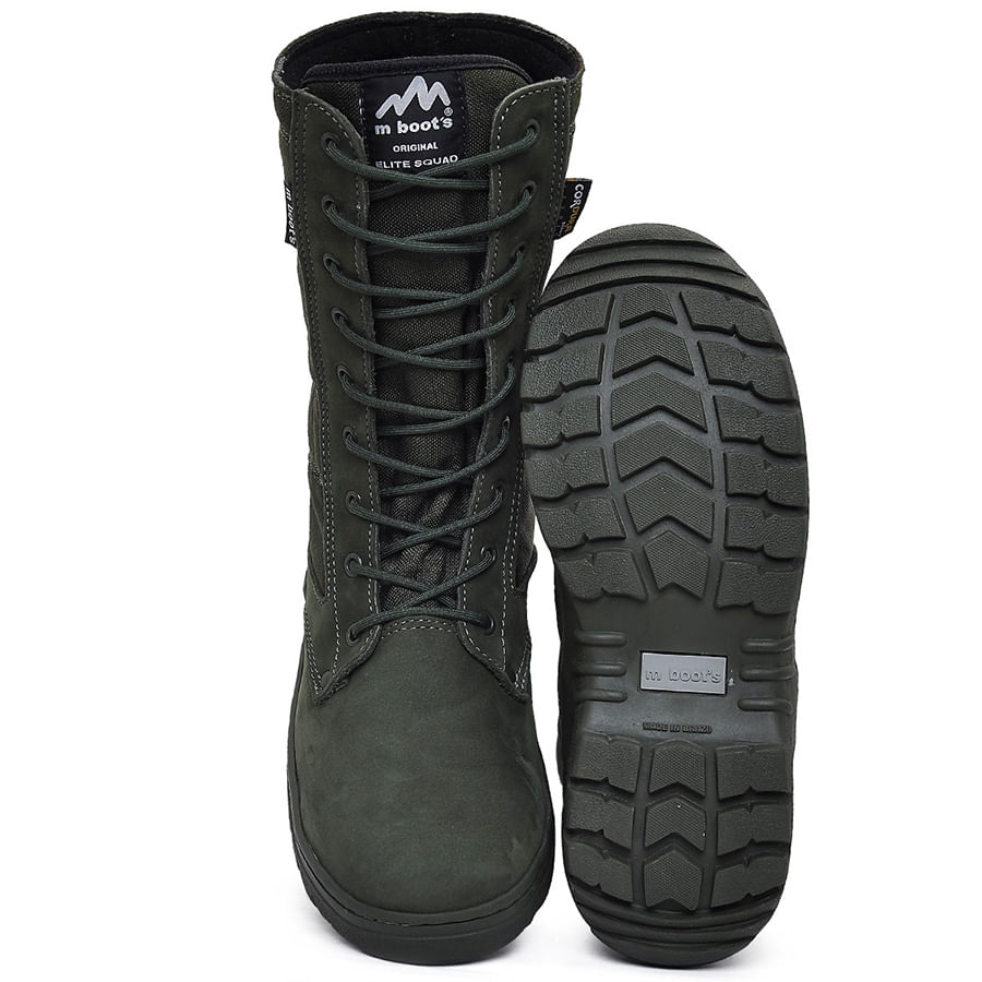 Bota Tático Basic - Nobuck Verde Tam.43 - mboots - Carrefour