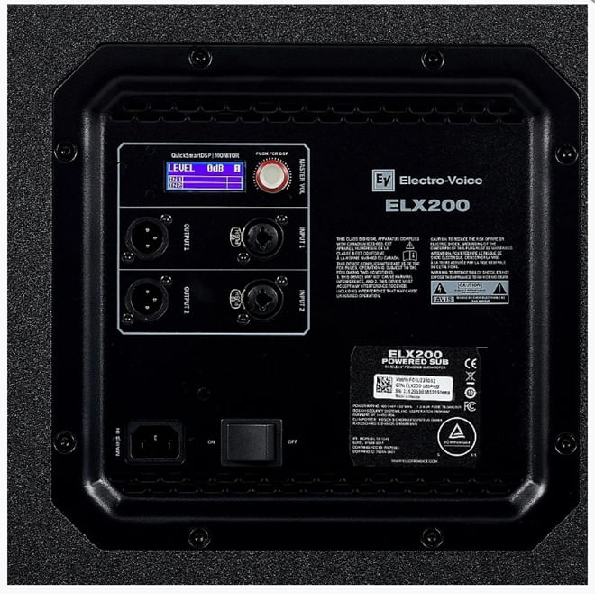 Subwoofer Electro Voice ELX 118P - Carrefour