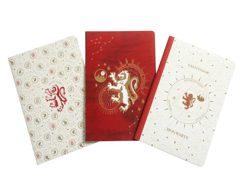 Harry Potter - Gryffindor Constellation Sewn Notebook Collection - Set ...