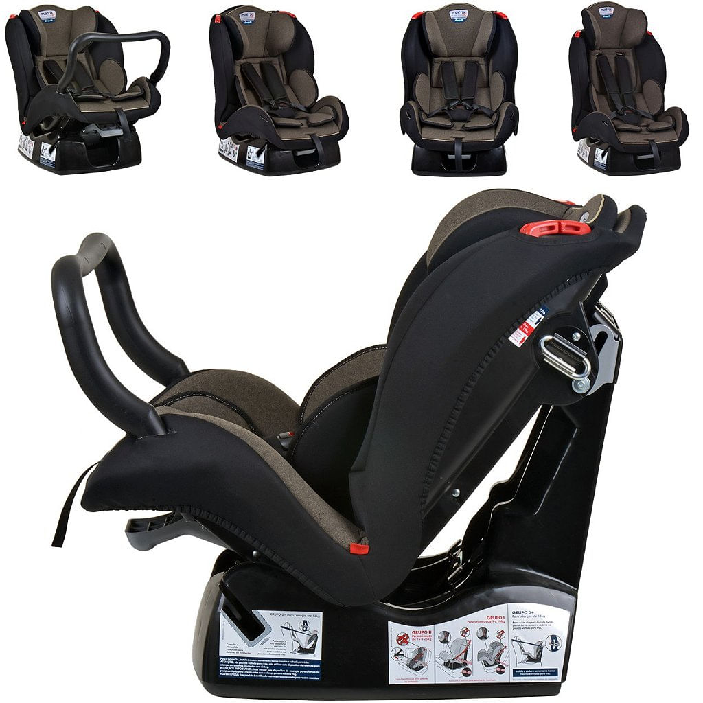 Cadeira Matrix 0 A 25 Kg Mesclado Bege - Burigotto - Carrefour