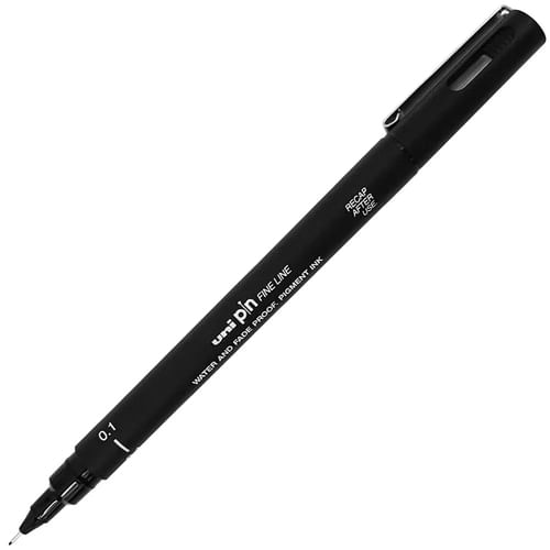 Caneta Nankin 0.05 Uni Pin Fine Line Preta com 12 Unidades - Carrefour Caneta Nankin 0.05 Uni Pin Fine Line Preta com 12 Unidades - Carrefour