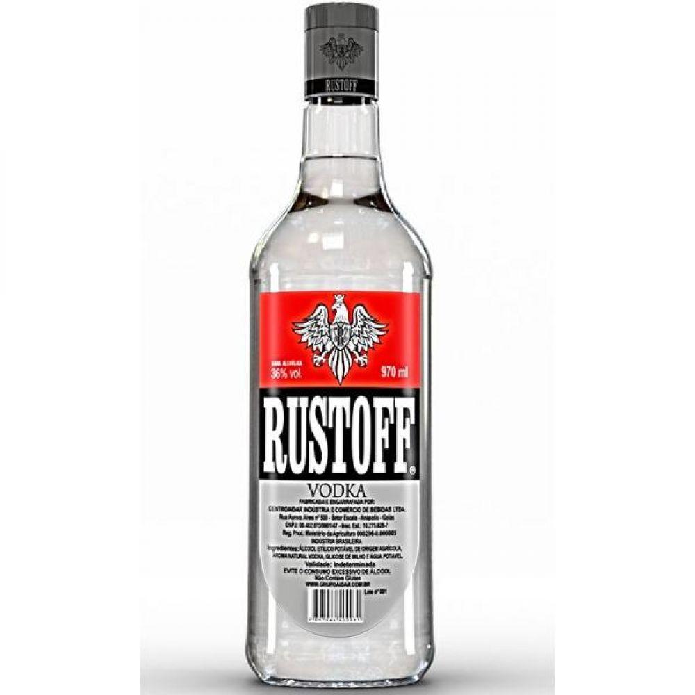 Vodka Rustoff Tradicional 970 Ml - Carrefour