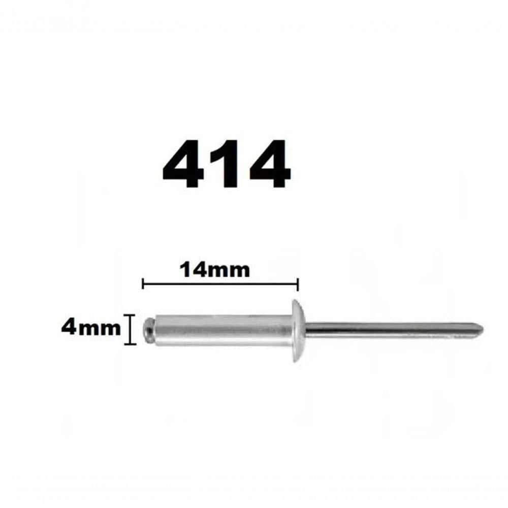 20 Rebite Repuxo Pop Medida 416 - Carrefour
