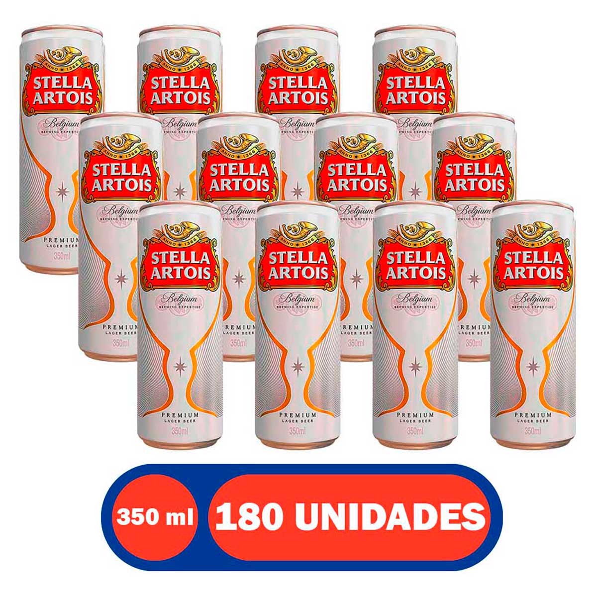 Cerveja Stella Artois Puro Malte 350ml Lata 180 Unidades - Carrefour ... Cerveja Stella Artois Puro Malte 350ml Lata 180 Unidades - Carrefour ...