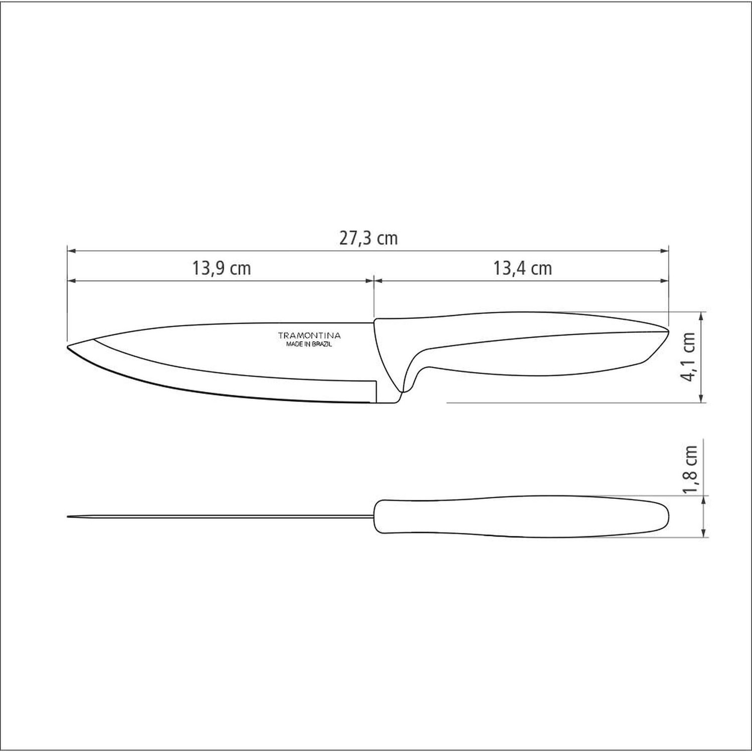 Faca Chef 6 Polegada Tramontina - Carrefour