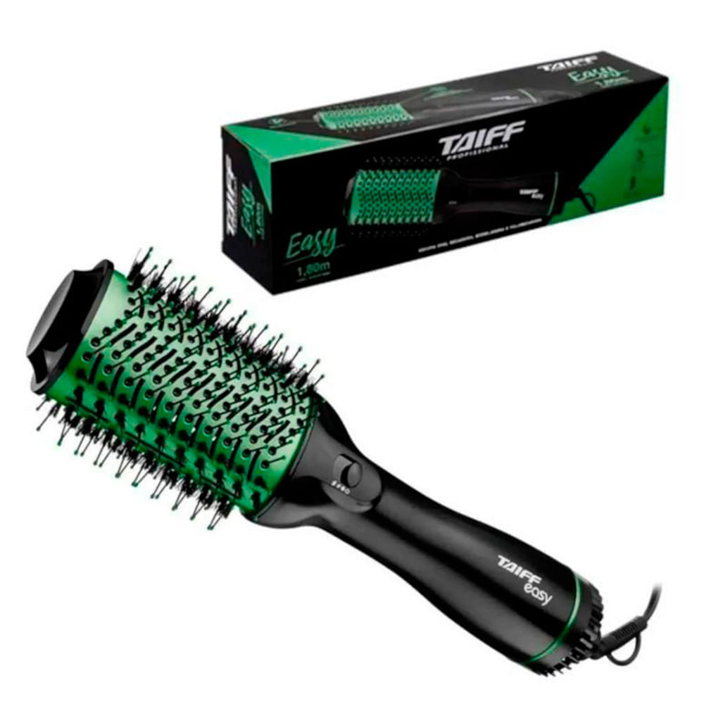 Escova Secadora Modeladora Oval Easy Green Taiff - Carrefour