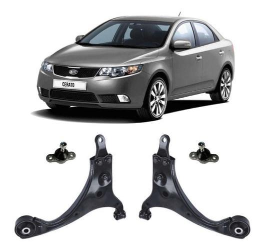 Kit 2 Bandeja Suspensão Dianteira Kia Cerato 2010 2012 2013 - Carrefour