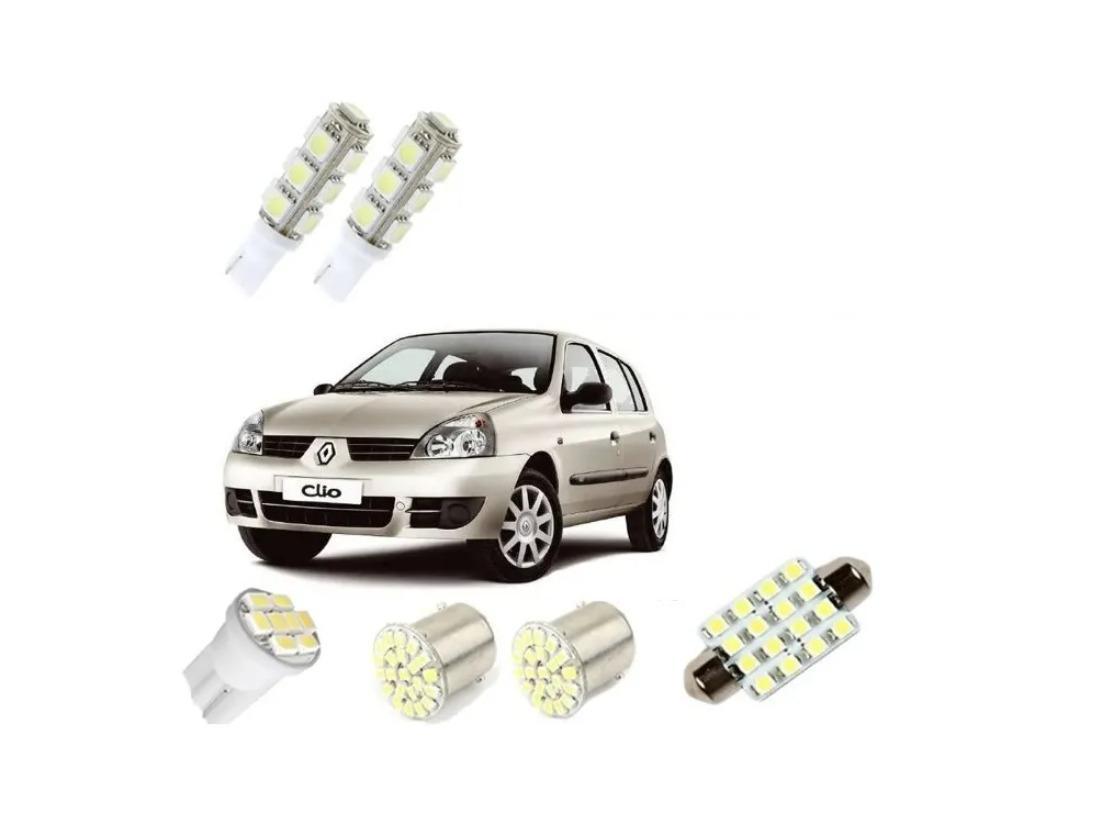 Kit Lâmpadas Led Renault Clio Serve Em Todos Os Anos - Carrefour