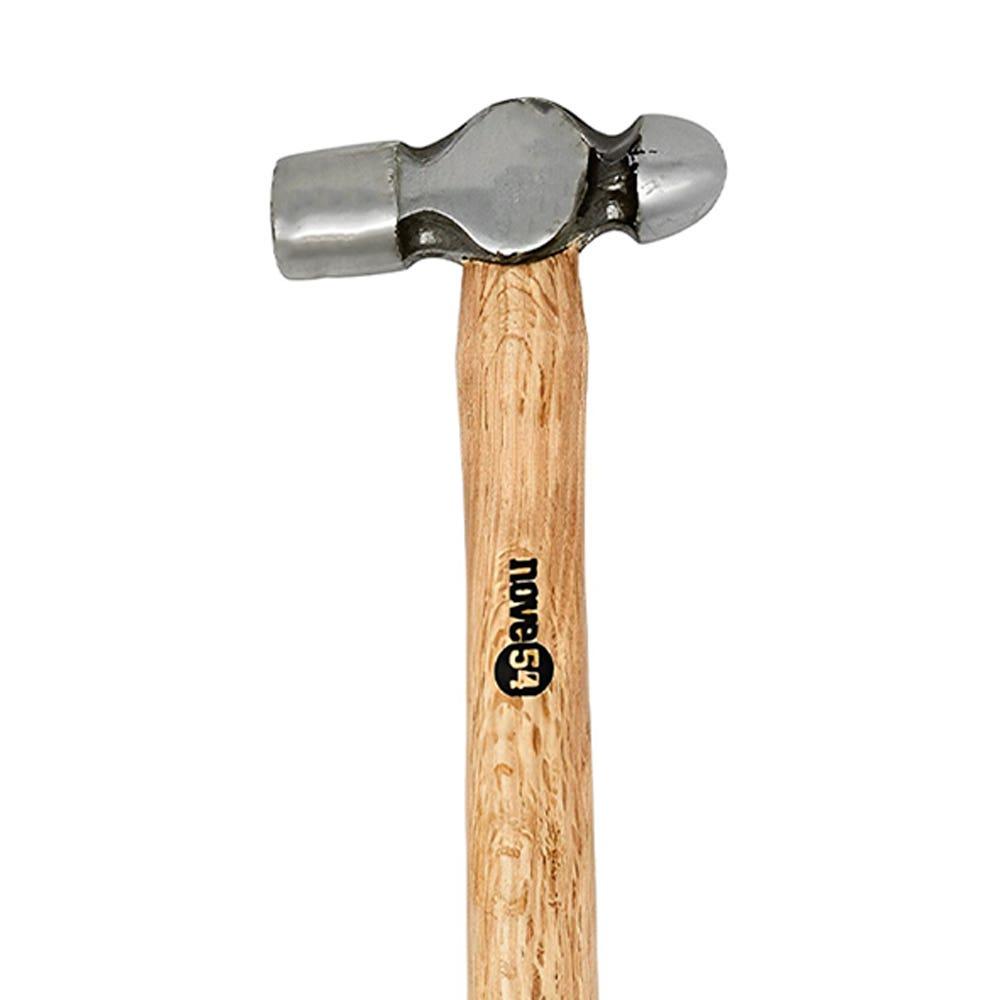 Martelo Bola Polido Com Cabo De Madeira 300 G Nove54 - Carrefour