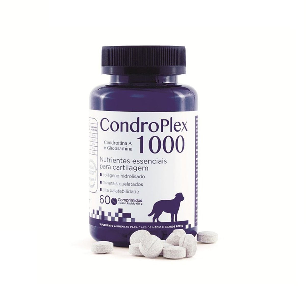 Condroplex 1000 Suplemento Avert - 60 Comprimidos - Carrefour