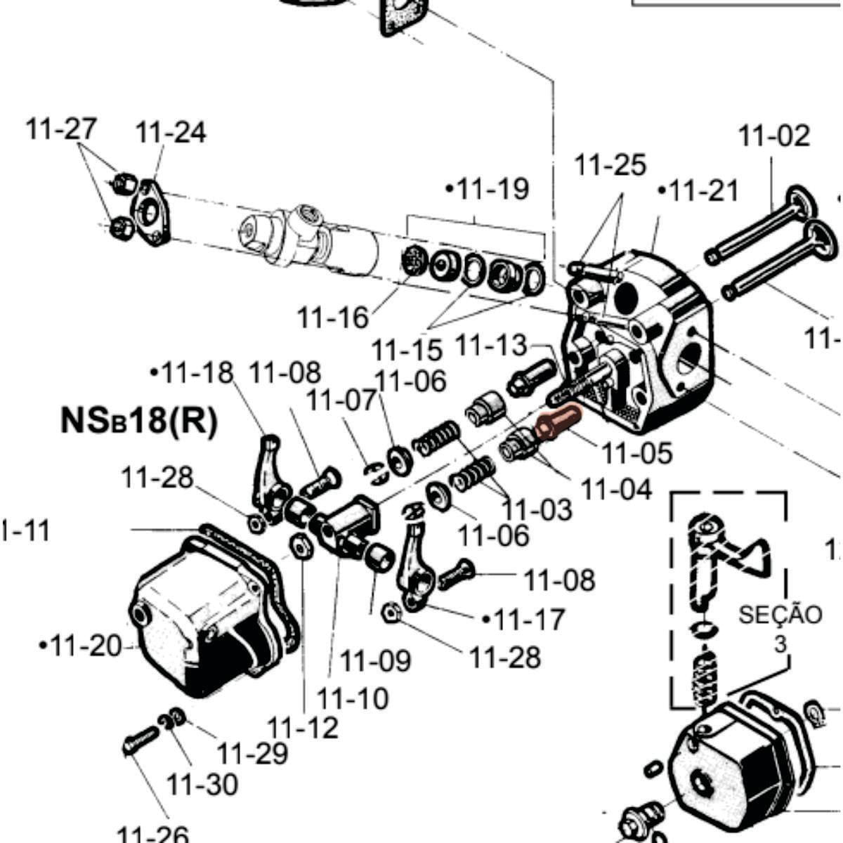 Guia Válvula Admissão Escape Motor Yanmar Ns75 Original - Carrefour