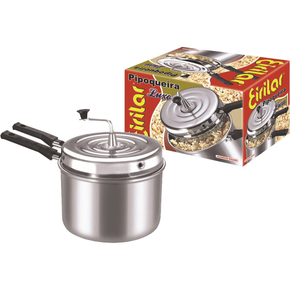 Pipoqueira 22cm Polida Luxo Eirilar Eirilar - Carrefour