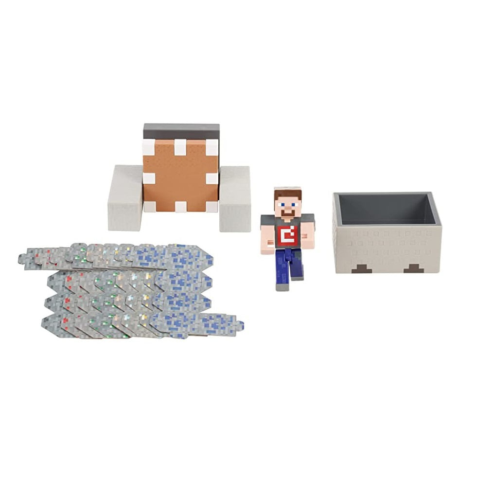 Boneco Minecraft Mayhem Playset - Mattel - Carrefour