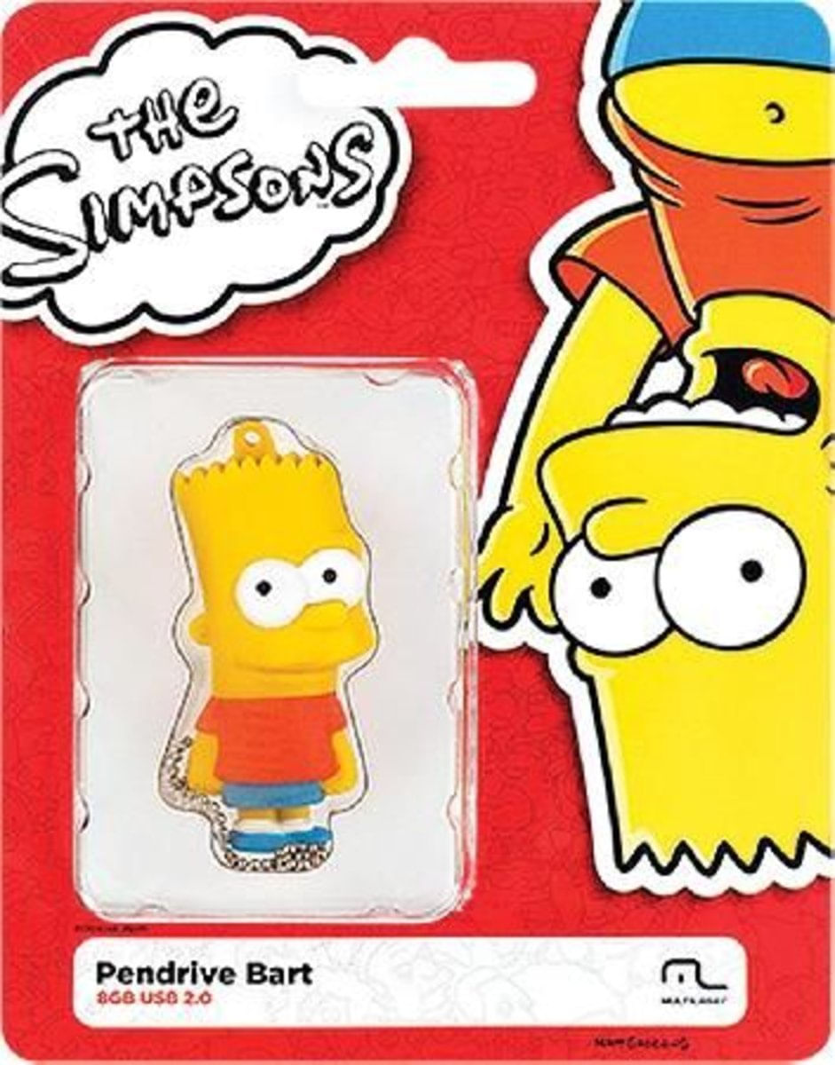 Pen Drive Simpsons BART 8GB PD071 - Carrefour