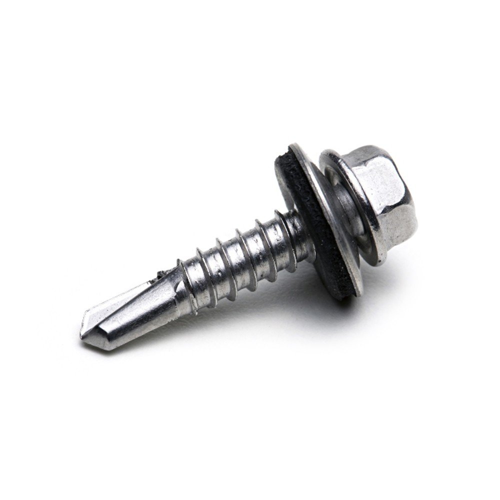 Parafuso Sextavado Flangeado N.12 X 1.1/2’’ Com Ponta Broca N.3 E ...