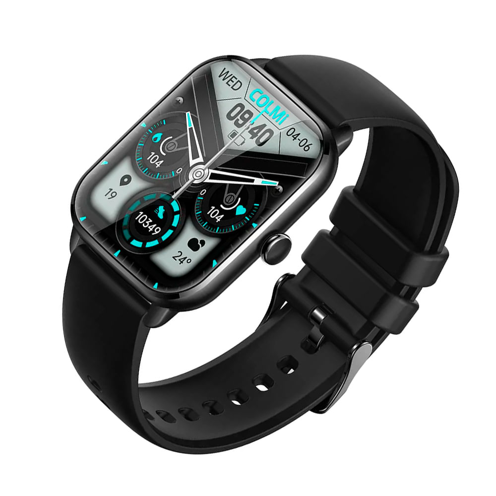 Smartwatch Colmi C61 Tela 1.9” Relógio Inteligente Preto - Carrefour