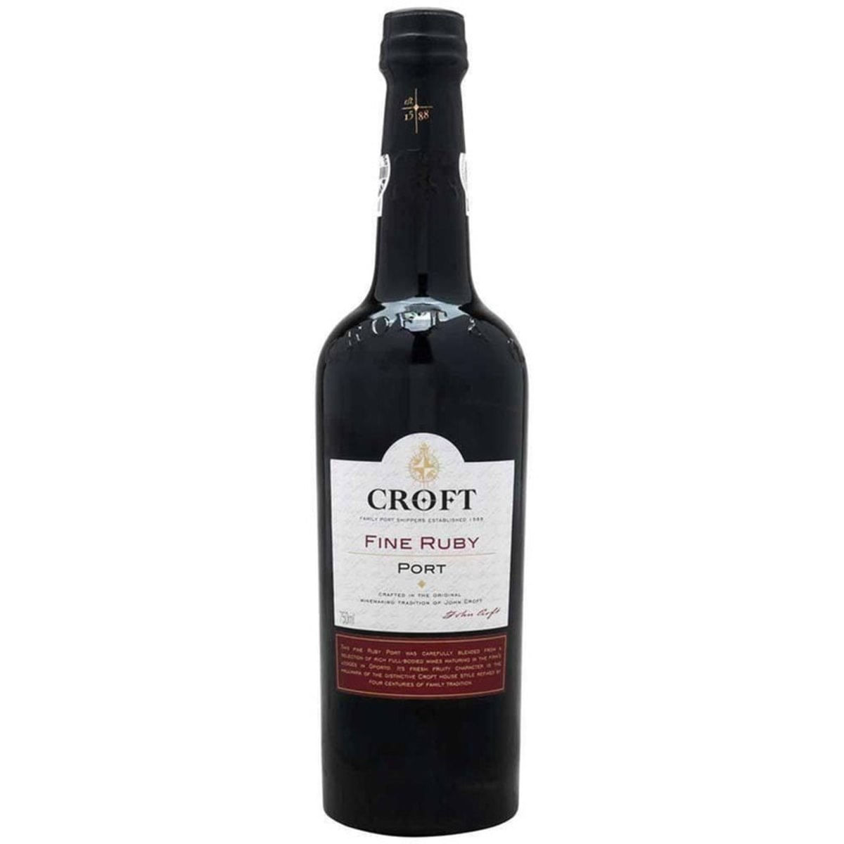 Vinho Do Porto Croft Fine Ruby - Carrefour