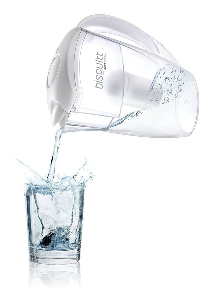Jarra Purificador De Água Filtro Portátil Aquafresh Biscuitt - Carrefour