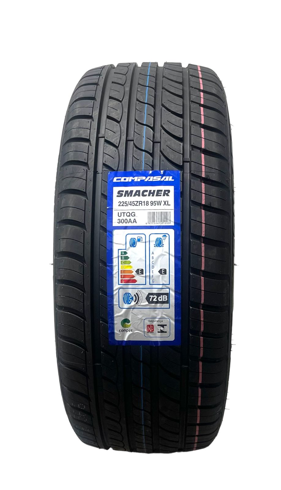 Kit 4 Pneus Compasal Aro 18 225/45r18 95w Smacher - Carrefour