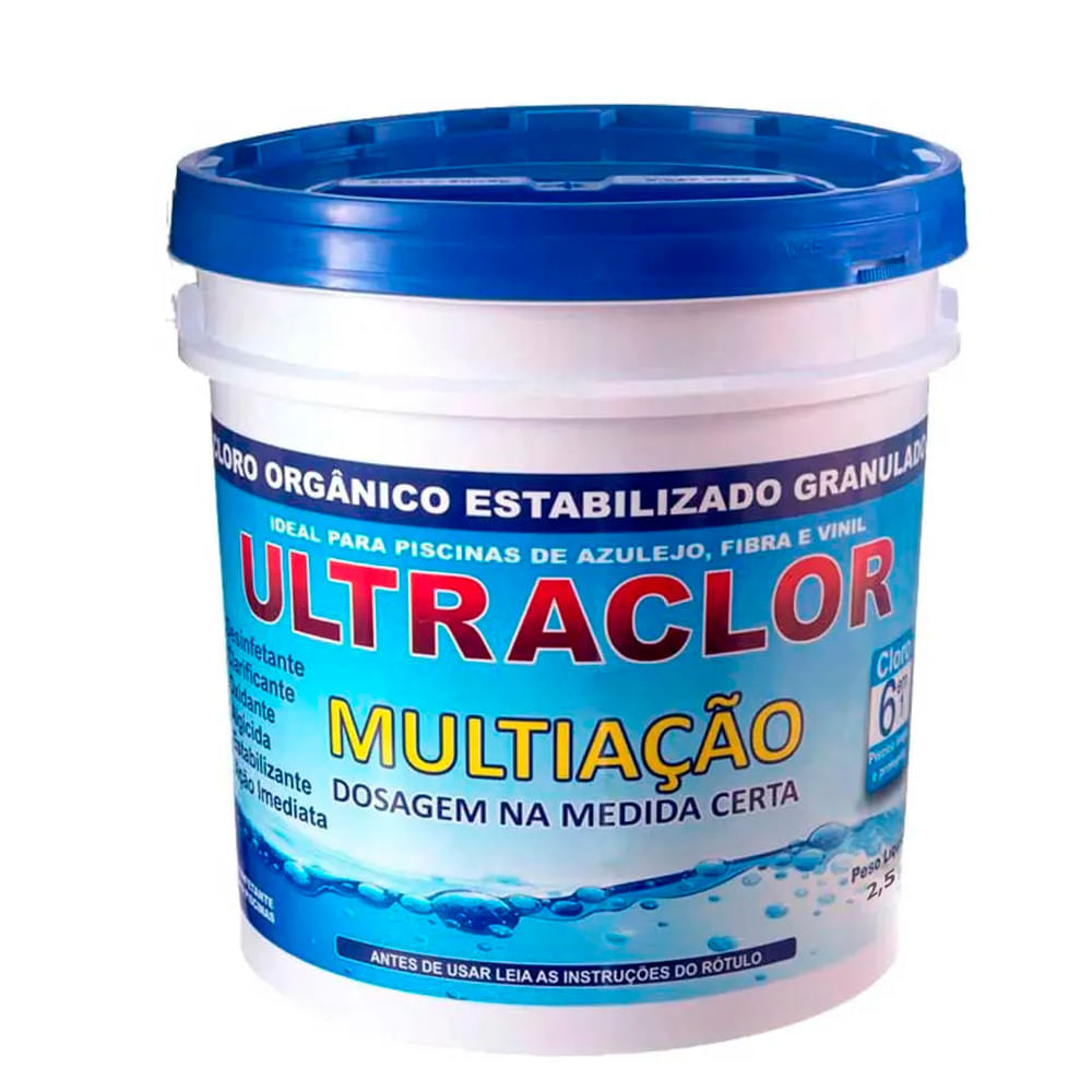 Cloro Ultraclor Multiação 6 Em 1 - 2,5kg - Carrefour