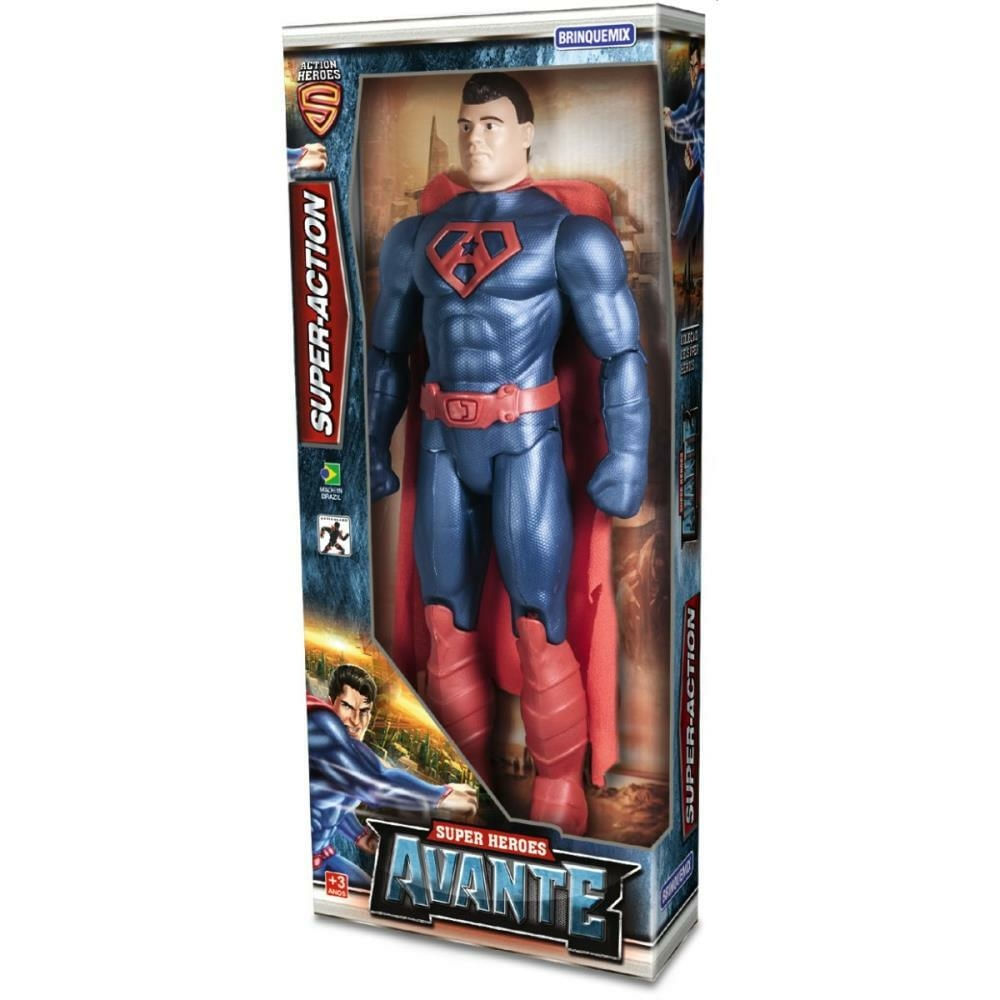 Boneco E Personagem Action Super Heroes Avante 40 Cm - Carrefour