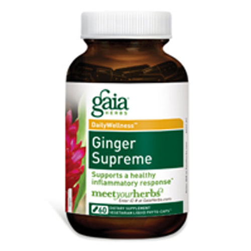 Ginger Supreme 60 Cápsulas De Gaia Herbs (pacote Com 2) - Carrefour