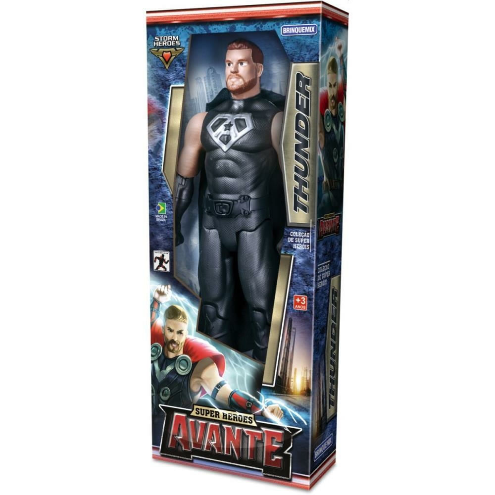 Boneco E Personagem Thunder Super Heroes Avante 40cm - Carrefour