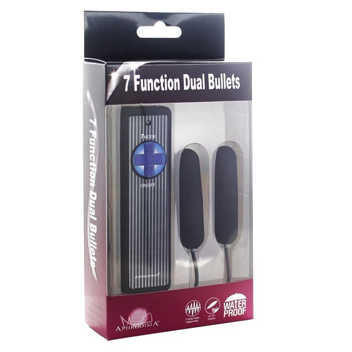 Cápsula Dupla Com 7 Vibrações E Controle - 7 Function Slender Dual ...