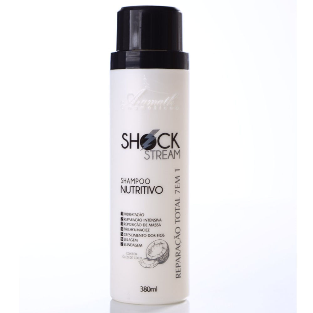 O Shampoo Shock Stream foi desenvolvida para promover uma melhor ...