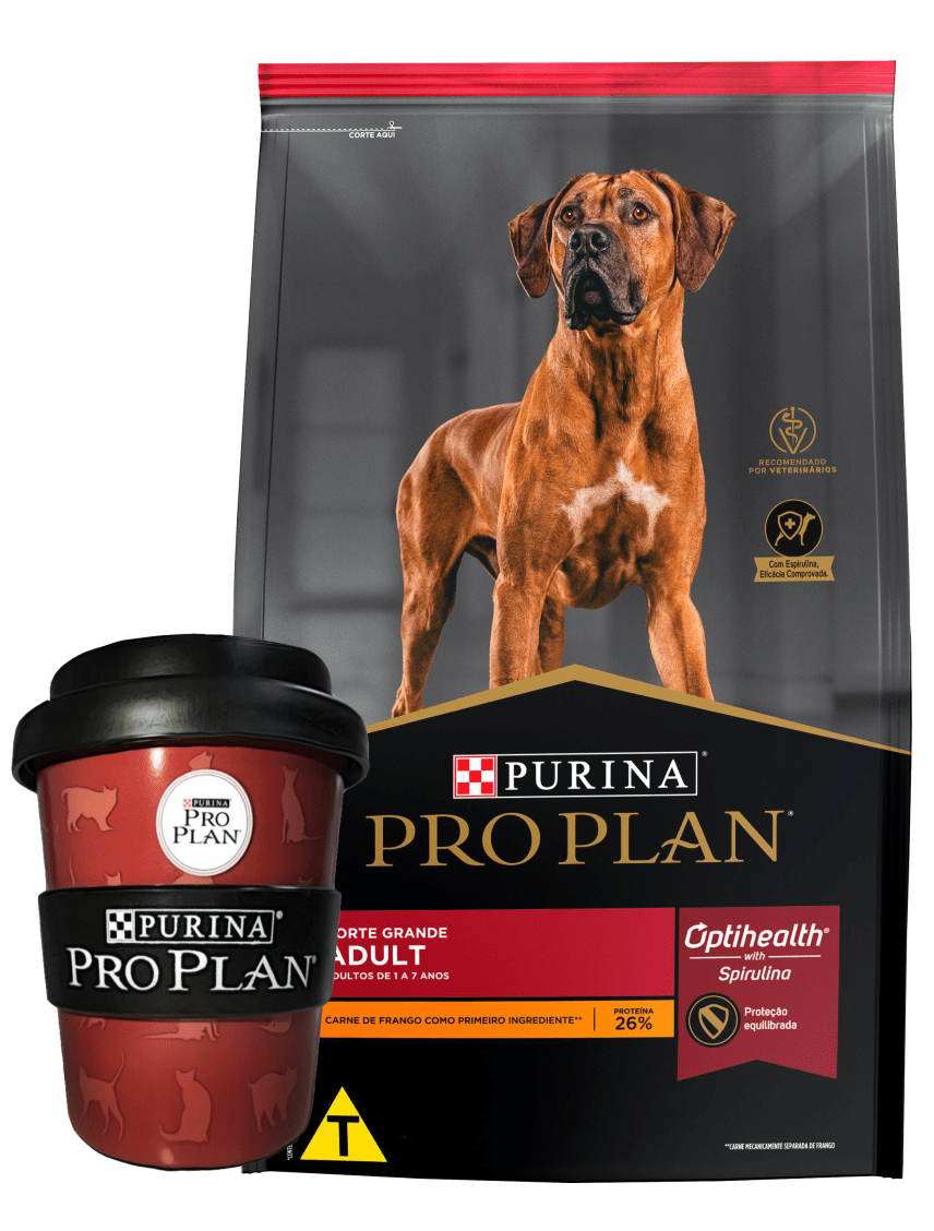 Ração Pro Plan Para Cães Adultos Raças Grandes 2,5kg - Carrefour