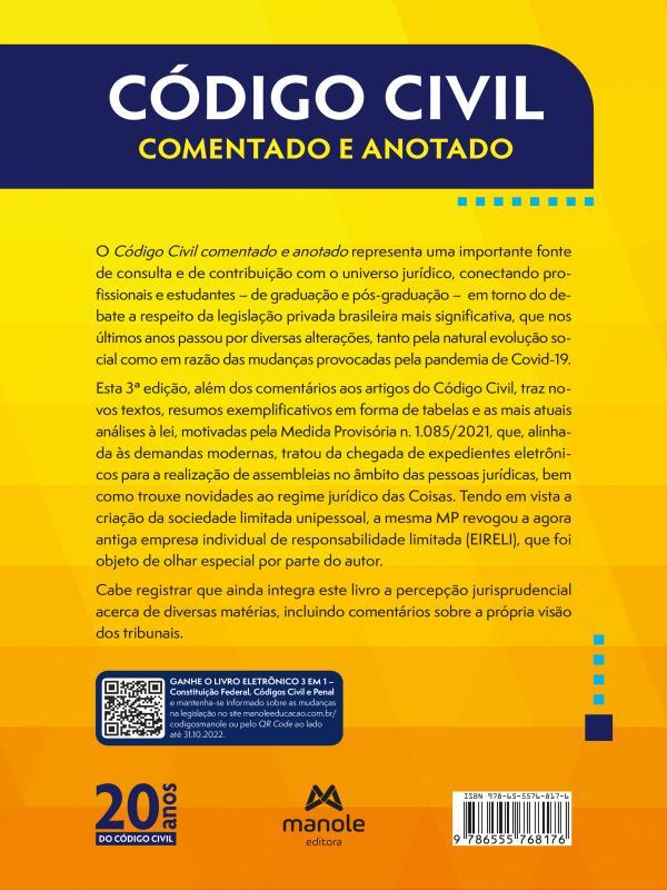 Código Civil Comentado E Anotado - Carrefour