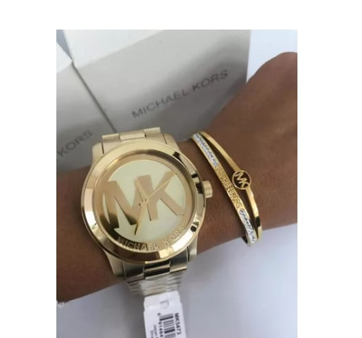 Relógio Feminino Mk5473 Runway Michael Kors 45mm - Carrefour