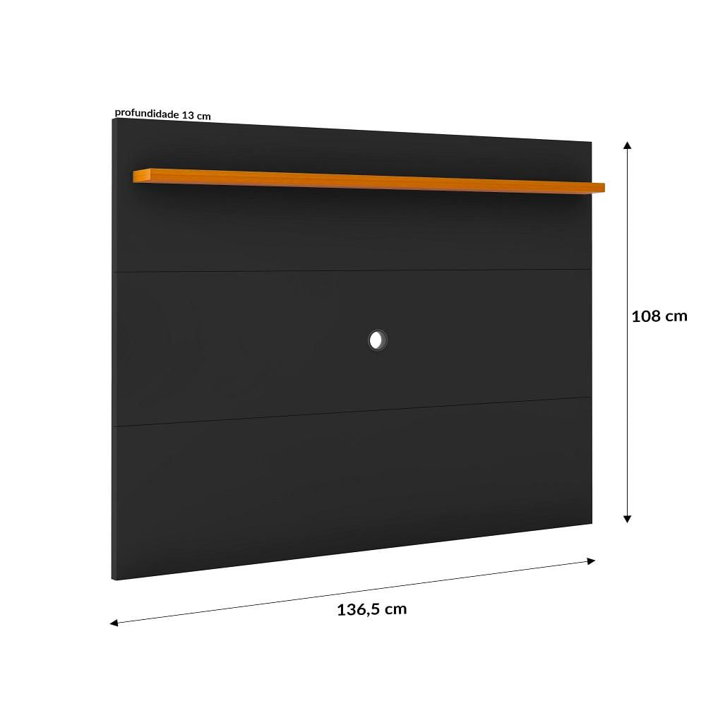 Rack Ripado 2 Portas Com Painel Para Tv 50 Polegadas Astúrias 136cm Cor ...