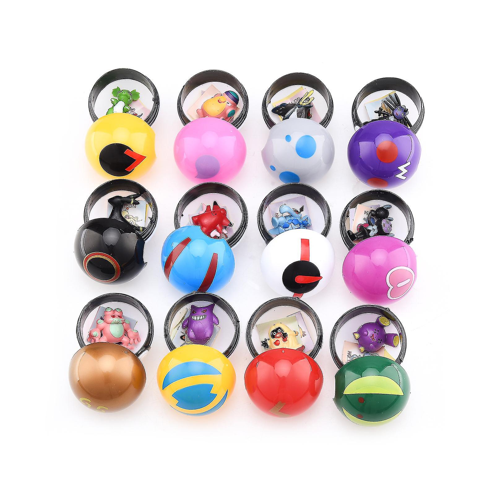 12pcs Pikachu Pokeball Set Pokeballs Realistas Com Monstro - Carrefour