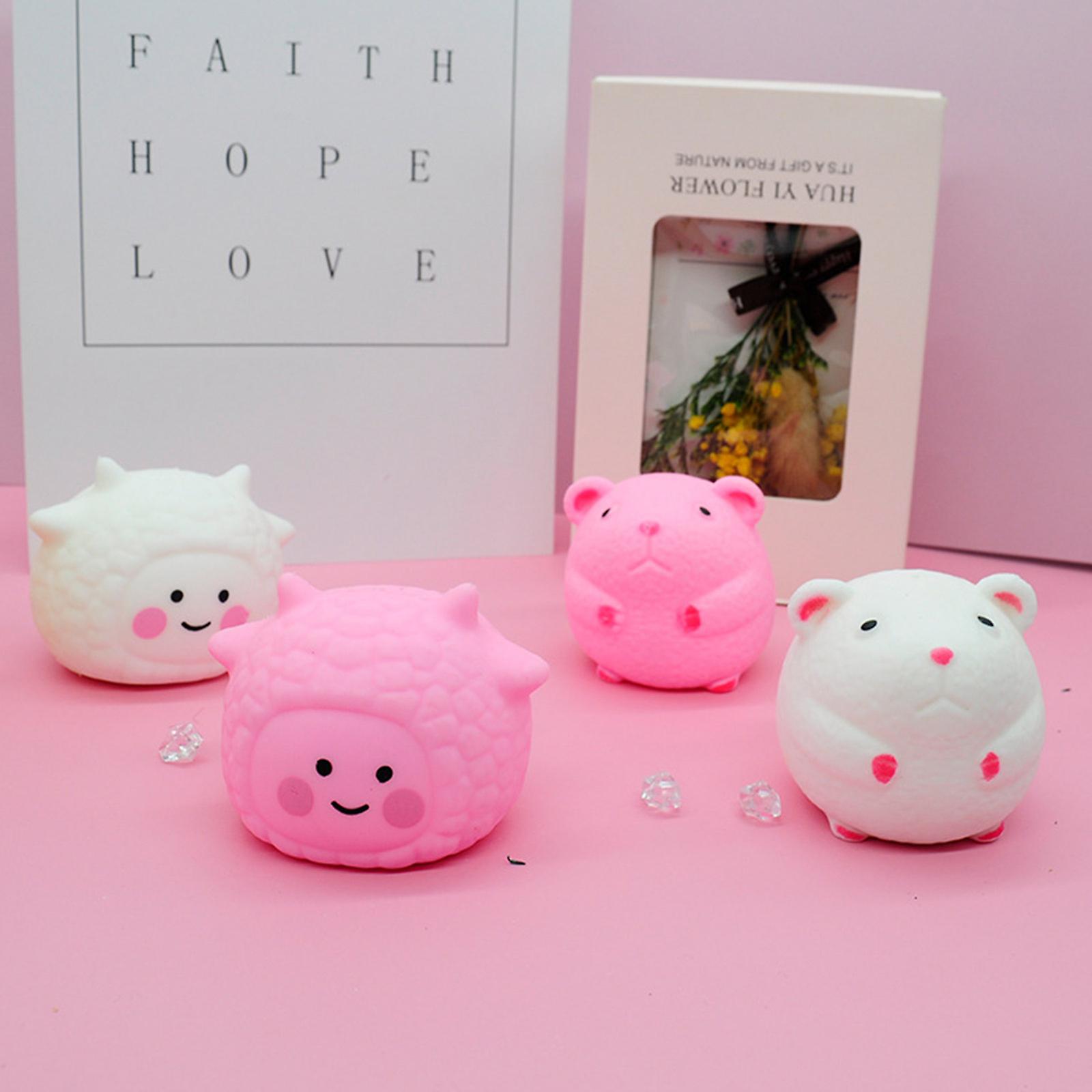 Mini Portátil Realista Ovelha Brinquedos De Cor Brilhante Tpr Made Tab ...