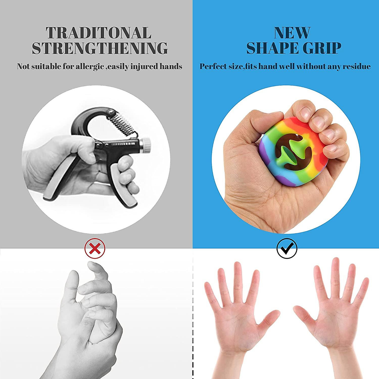 2pcs Snapper Fidget Toy, Pop Stress Alívio Fingertip Toys, - Carrefour