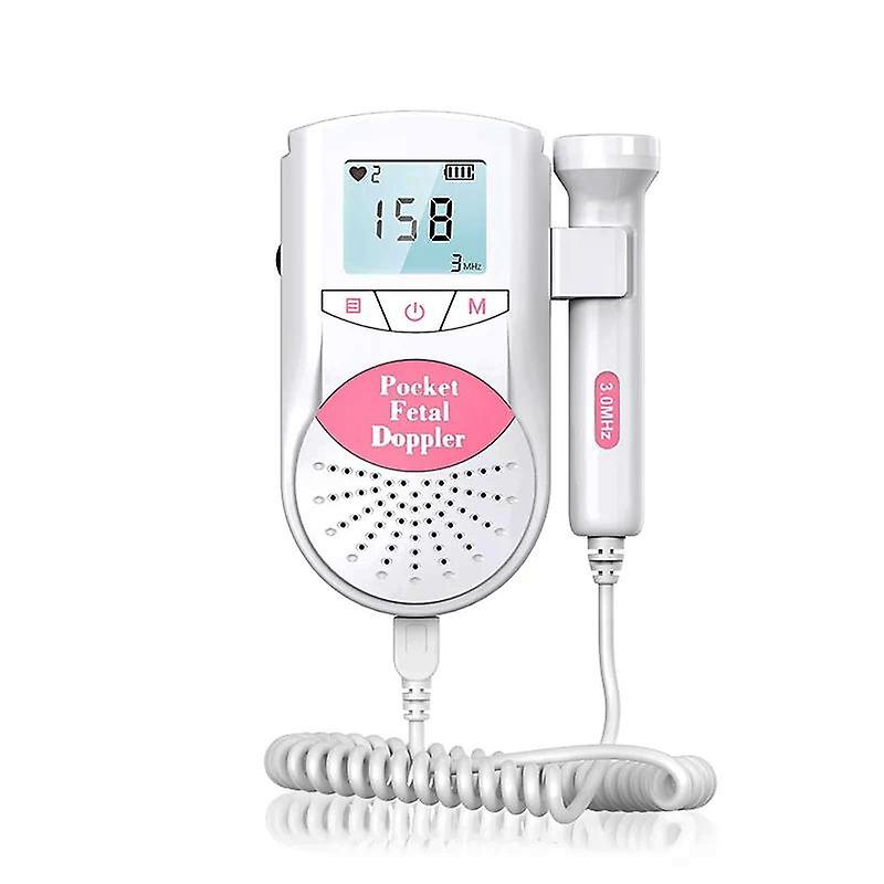 Médico Fetal Doppler Ultrassom Bebê Batimento Cardíaco Vascular Poc ...