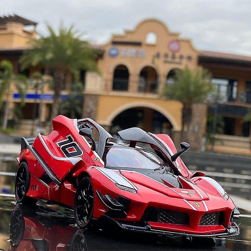 01:24 Ferrarifxxk Evo Racing Car Alloy Car Modelo De Carro - Carrefour