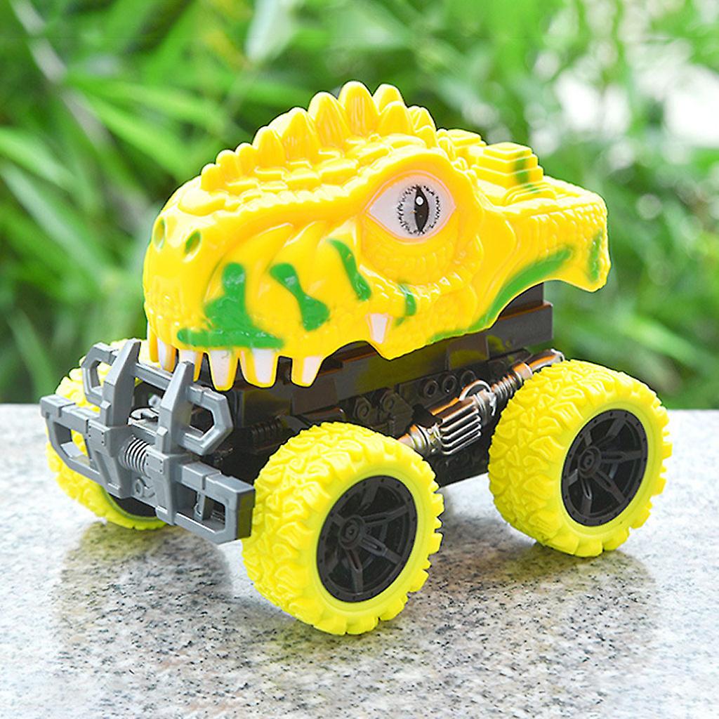 Cartoon Dinossauro Off-road Carros Deformados Inércia Frente Brinquedos ...